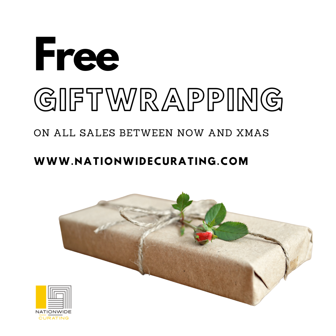 FREE GIFTWRAPPING BETWEEN NOW & XMAS – Nationwide Curating