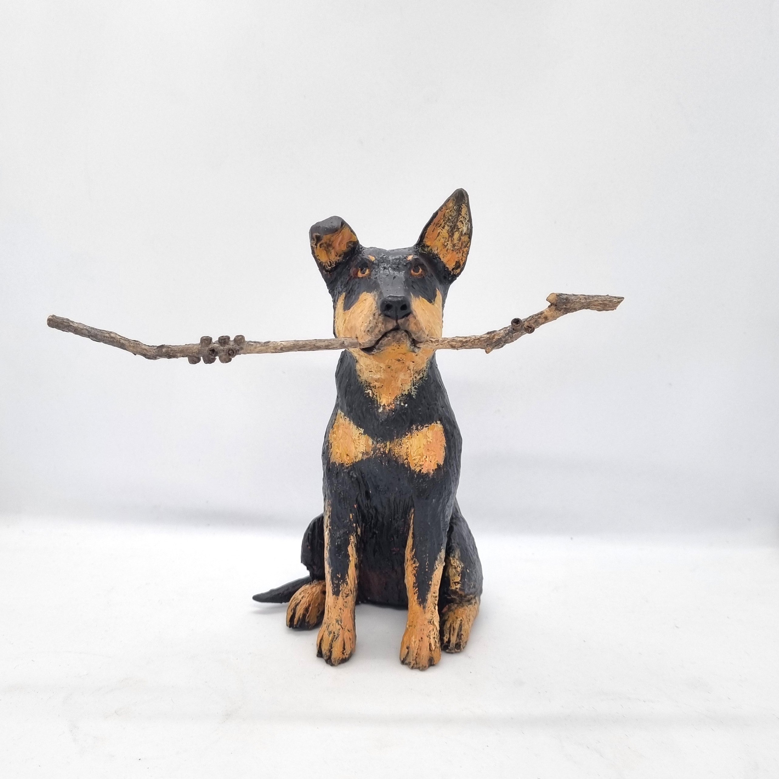 Col Ritchie's Australian Kelpie is currently on display at Gallery NWC ...