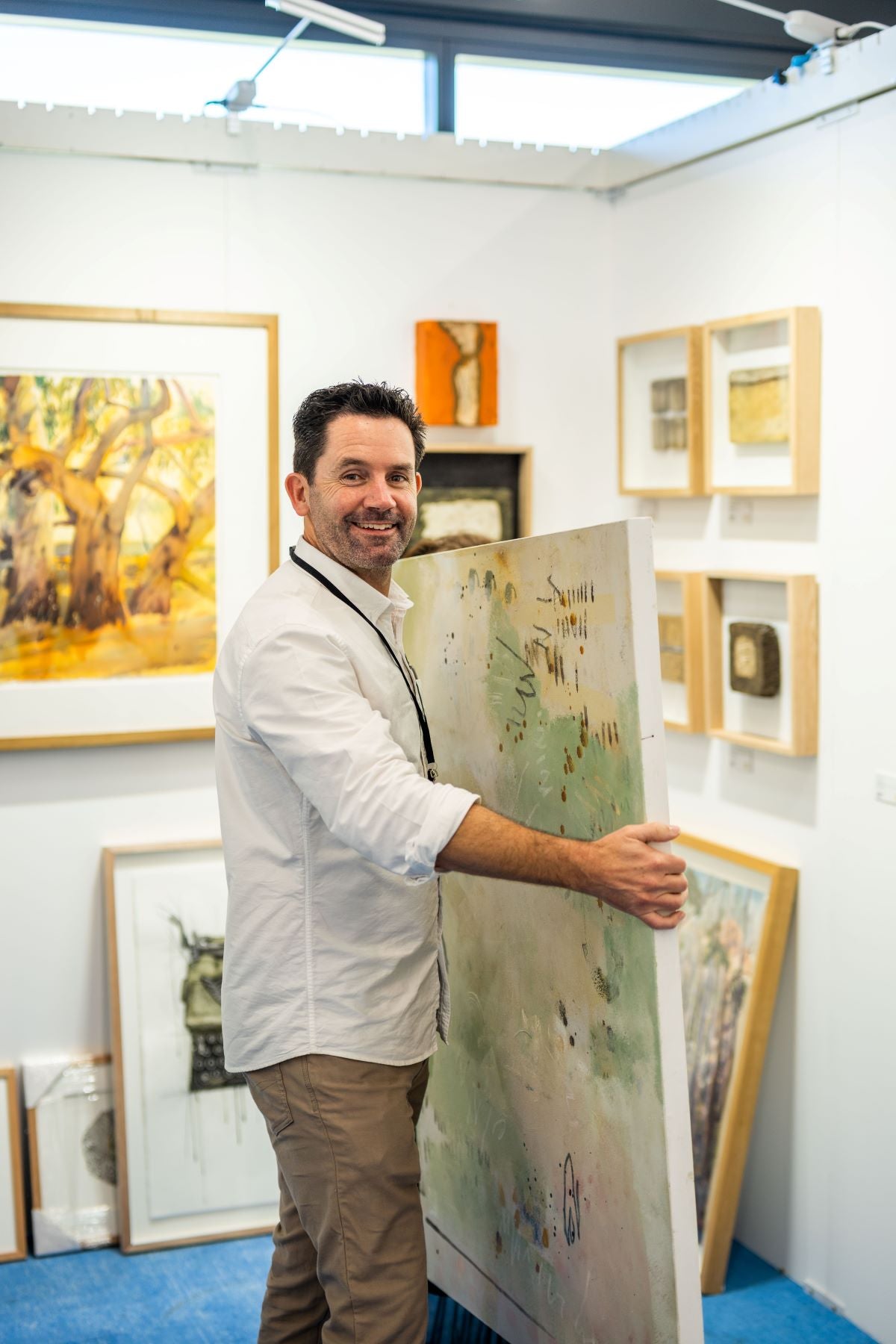 AFFORDABLE ART FAIR BRISBANE - Meet Nathan! – Nationwide Curating