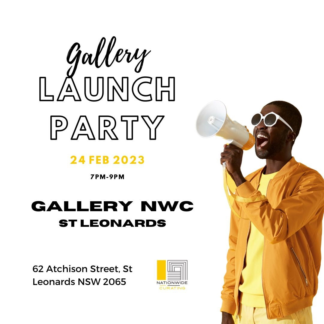 Gallery Launch Party! SAVE THE DATE – Nationwide Curating