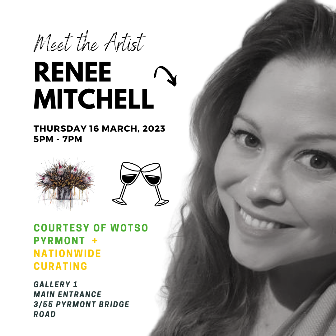 SOLO ART EXHIBITION BY RENEE MITCHELL - COMING SOON! – Nationwide Curating